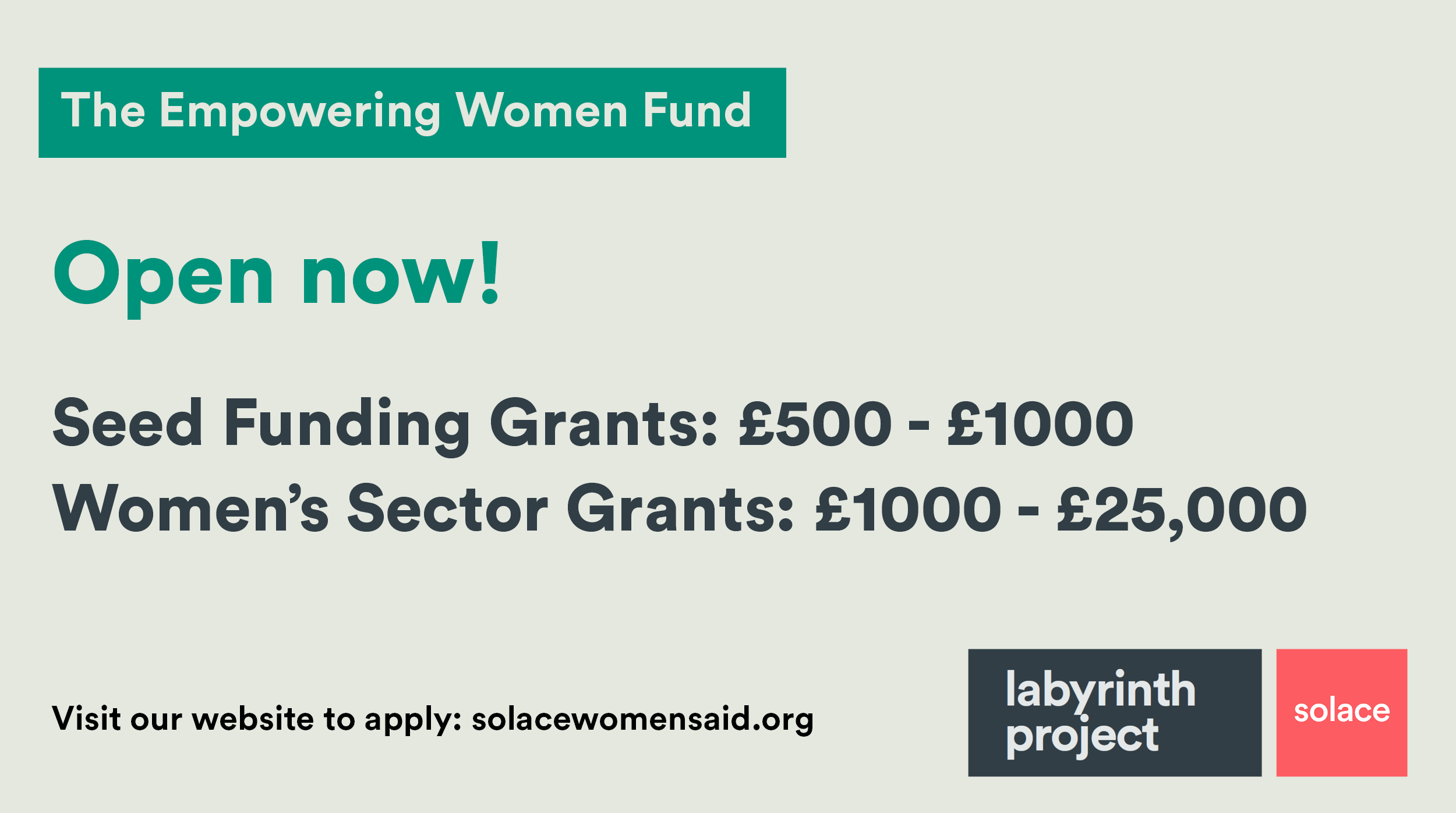 New funding available to women’s groups and organisations as Empowering ...